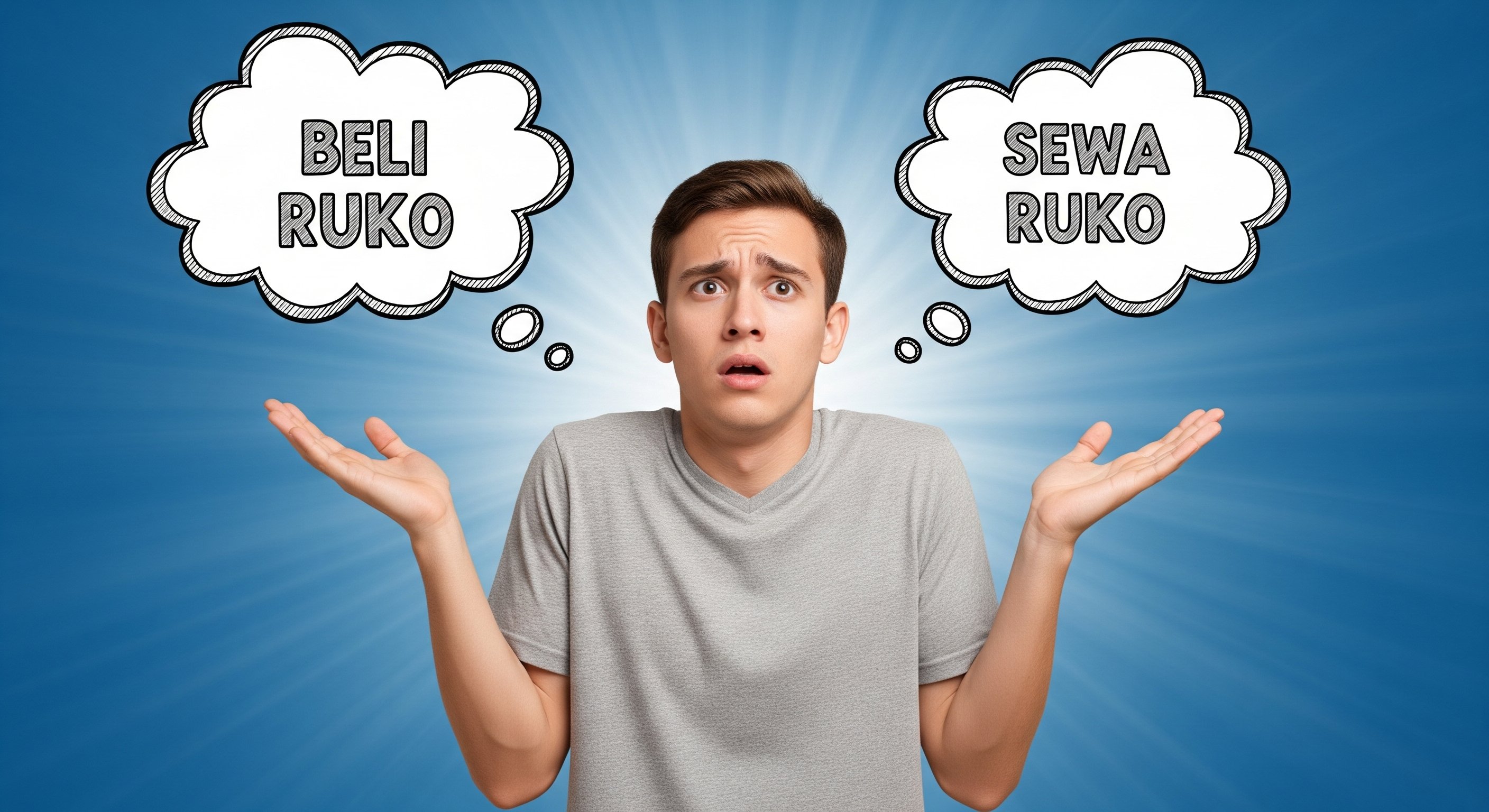 Lebih Baik Sewa Ruko atau Beli Ruko? Ini Pertimbangan Lengkapnya